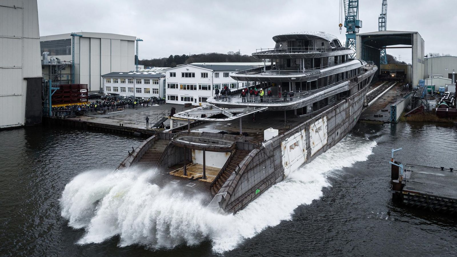 The biggest superyachts under construction